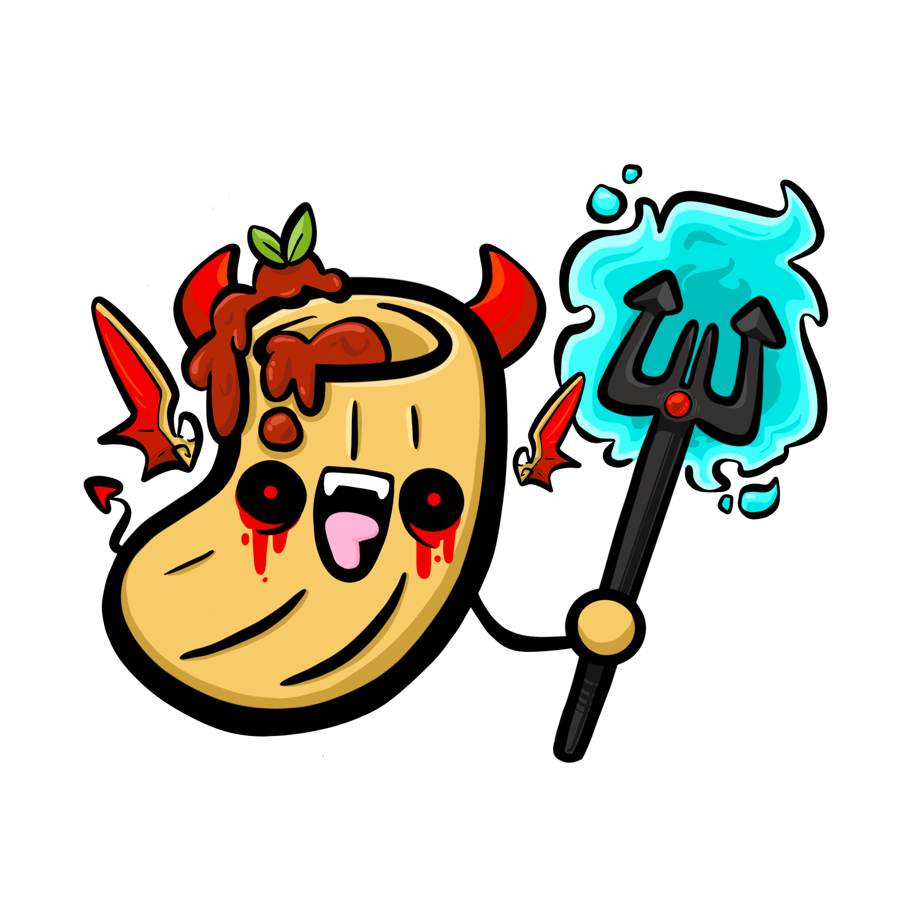 Bad Noodle Sticker – Chilled Merch!